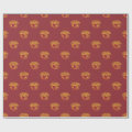 Iowa State Cyclones | Arched Mascot Logo Wrapping Paper | Zazzle