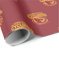 Iowa State Cyclones | Arched Mascot Logo Wrapping Paper | Zazzle