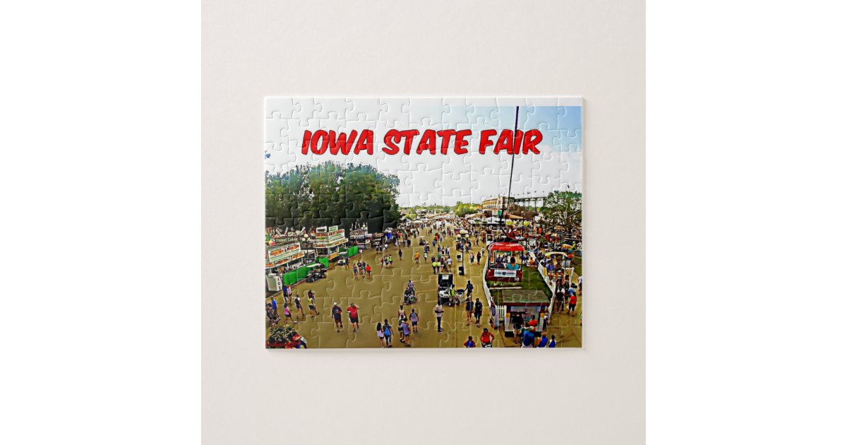 IOWA STATE FAIR JIGSAW PUZZLE | Zazzle