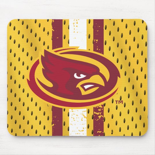 Iowa State University | Iowa Logo Jersey Pattern Mouse Pad | Zazzle.com