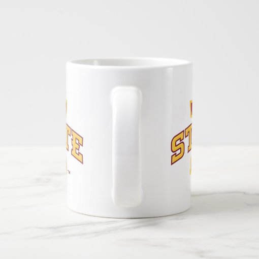 Iowa State University | Iowa State Arched Logo Giant Coffee Mug | Zazzle