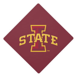 Iowa State University | Iowa State Arched Logo Graduation Cap Topper ...
