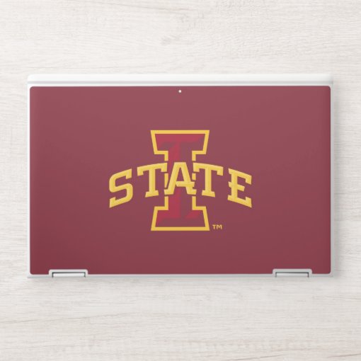 Iowa State University | Iowa State Arched Logo HP Laptop Skin | Zazzle