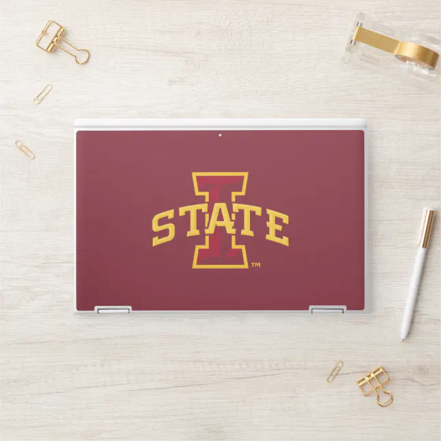 Iowa State University | Iowa State Arched Logo HP Laptop Skin | Zazzle