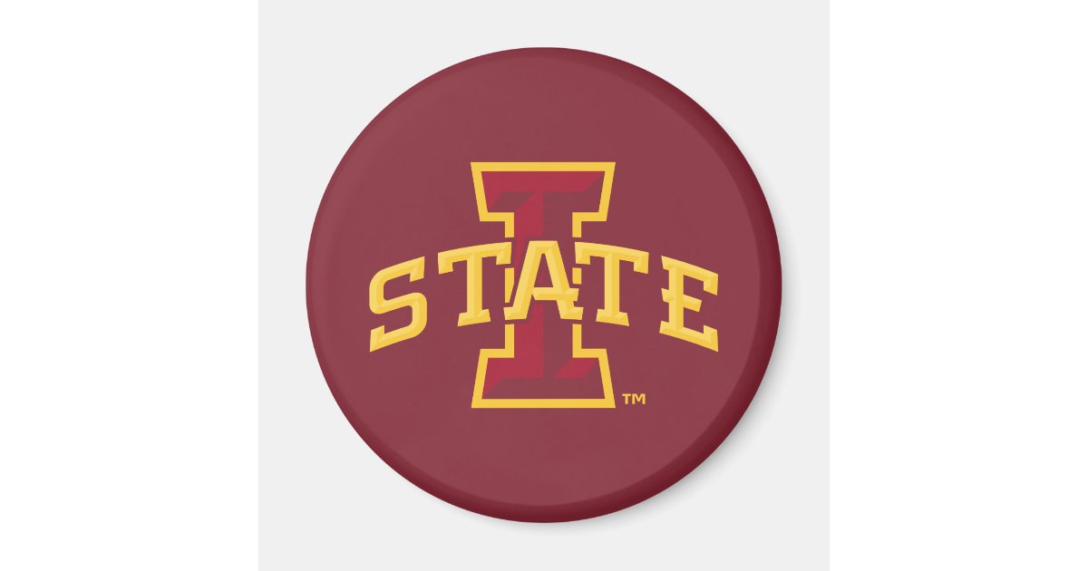 Iowa State University | Iowa State Arched Logo Magnet | Zazzle