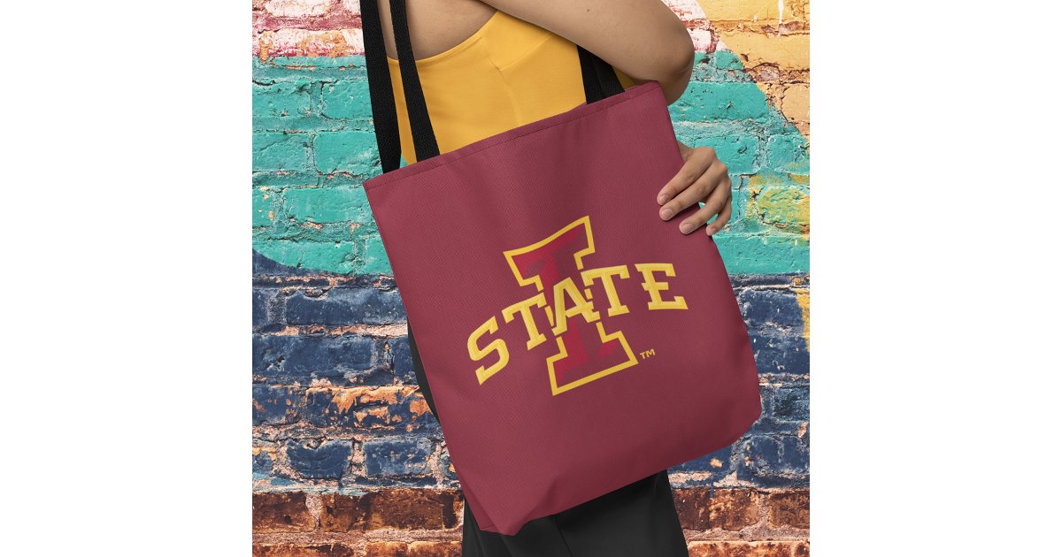 Iowa State University | Iowa State Arched Logo Tote Bag | Zazzle