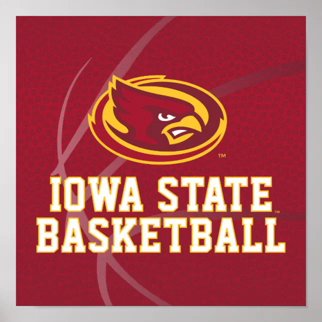 Iowa State University | Iowa State Basketball Poster | Zazzle