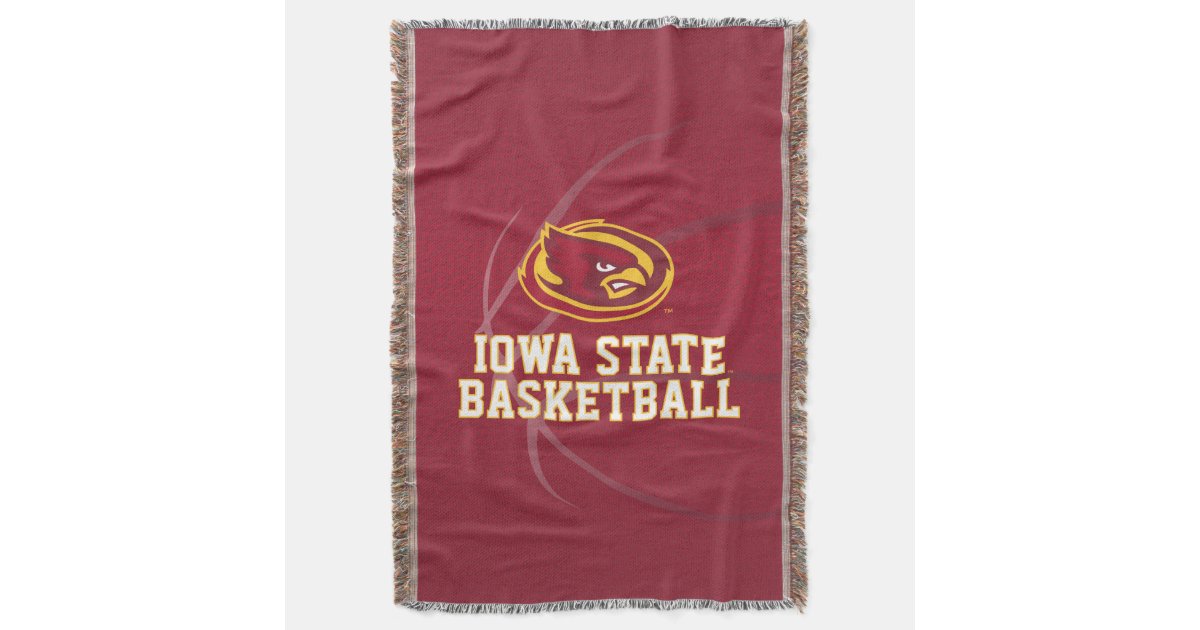 Iowa State University | Iowa State Basketball Throw Blanket | Zazzle