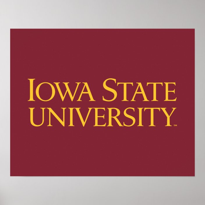 Iowa State University | Iowa State University Poster | Zazzle.com