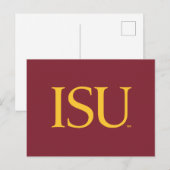 Iowa State University | ISU Logo Postcard | Zazzle