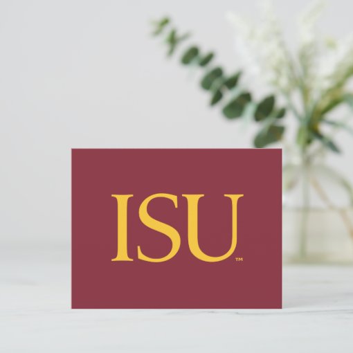 Iowa State University | ISU Logo Postcard | Zazzle