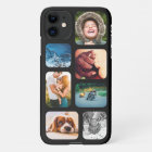 iPhone11 Photo Collage Template Rounded Phone iPhone Case | Zazzle