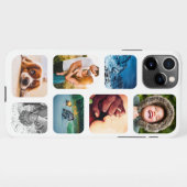 iPhone11 Pro Max 7 Photo Collage Template Rounded iPhone Case | Zazzle