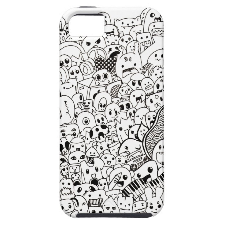 iPhone 5 Cute Doodle Case | Zazzle