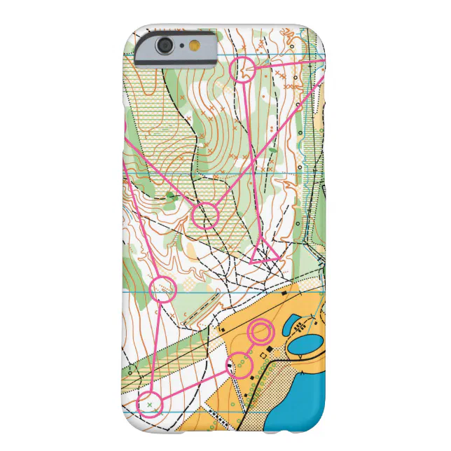 Iphone 6/6s case - Orienteering map | Zazzle