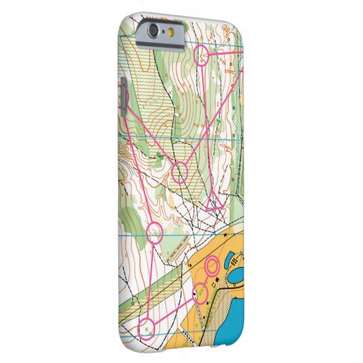 Iphone 6/6s case - Orienteering map | Zazzle