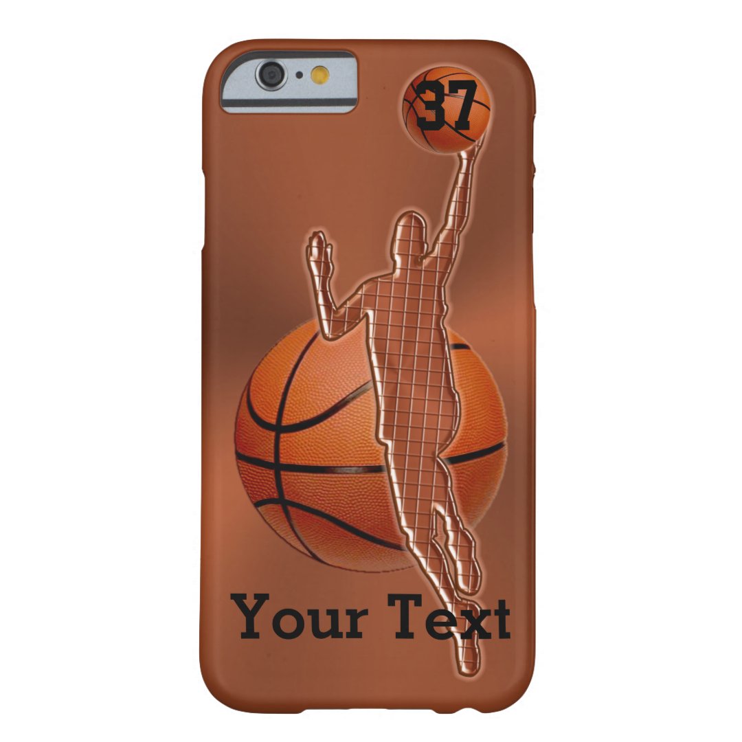 iPhone 6 Basketball Cases Jersey NUMBER and NAME | Zazzle