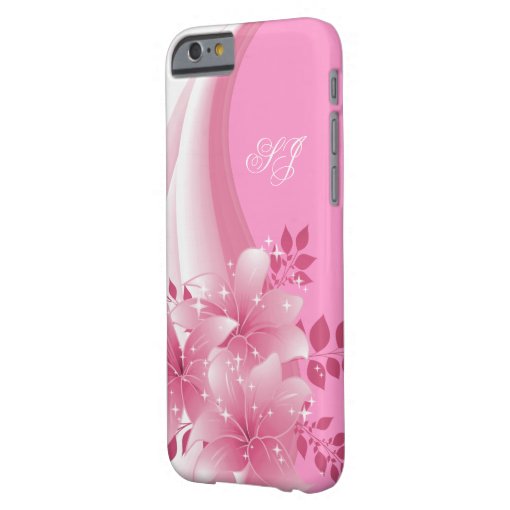 iPhone 6 case Pretty Pink Floral | Zazzle