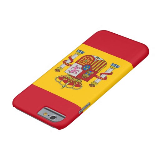 iPhone 6 case with Flag of Spain | Zazzle