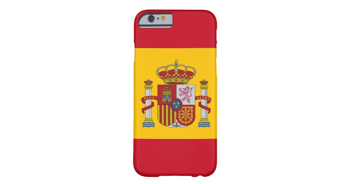 iPhone 6 case with Flag of Spain | Zazzle