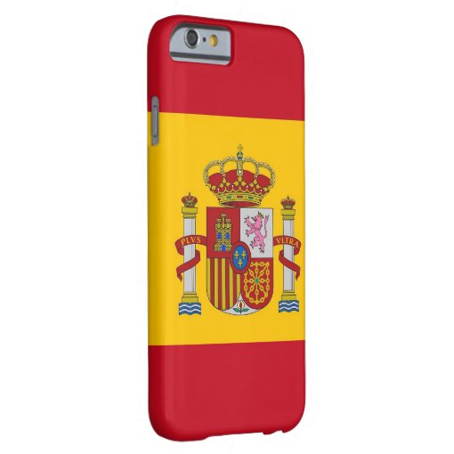 iPhone 6 case with Flag of Spain | Zazzle
