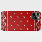 iPhone Bandana Red Phone Case | Zazzle
