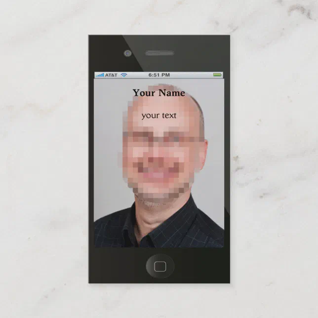 iphone Business Card | Zazzle