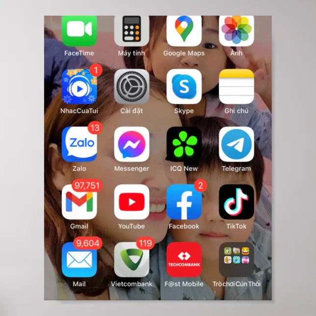 iphone desktop poster | Zazzle