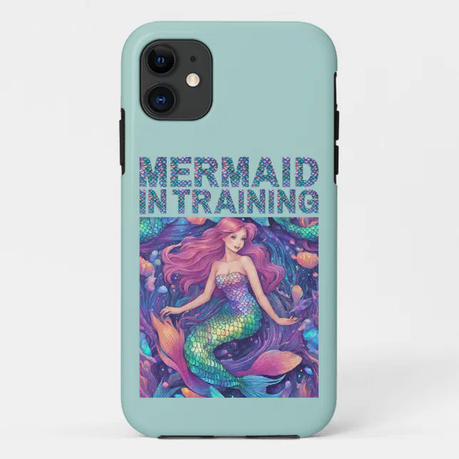 iPhone / iPad case Mermaid in Training | Zazzle
