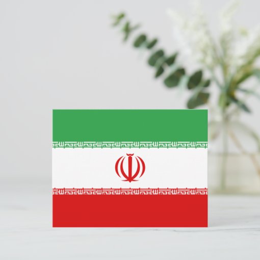 Iran Flag Postcard | Zazzle