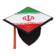 Iran & Iranian Flag - Students / University Graduation Cap Topper | Zazzle
