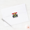 Iraq Coat of Arms Flag Classic Round Sticker | Zazzle