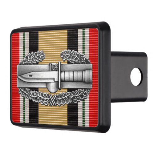 Iraq Combat Action Badge Hitch Cover | Zazzle