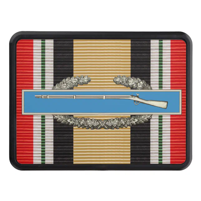 Iraq Combat Infantryman Badge Hitch Cover | Zazzle