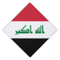 Iraq flag graduation cap topper | Zazzle