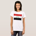 Iraq Flag x Map T-Shirt | Zazzle