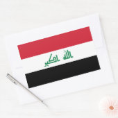 Iraq/Iraqi Flag. Irak Rectangular Sticker | Zazzle