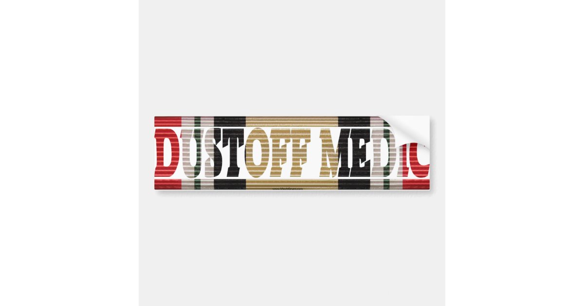 Iraq Veteran DUSTOFF Medic ICM Sticker | Zazzle