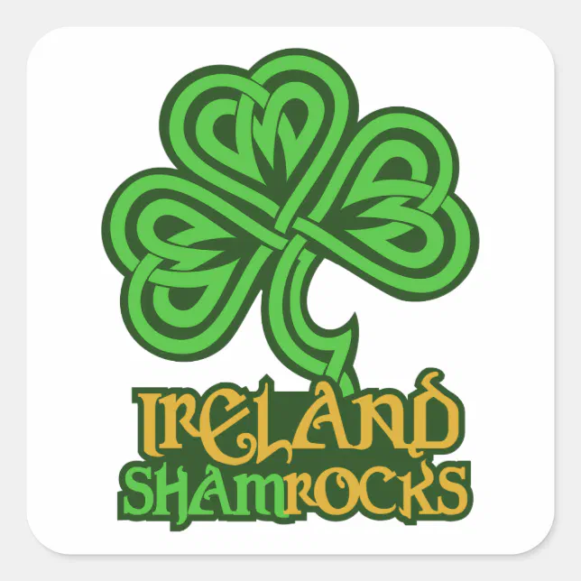 Ireland custom stickers | Zazzle