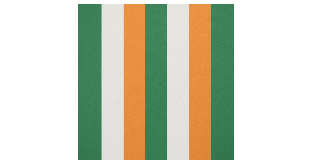 Ireland Flag Fabric | Zazzle