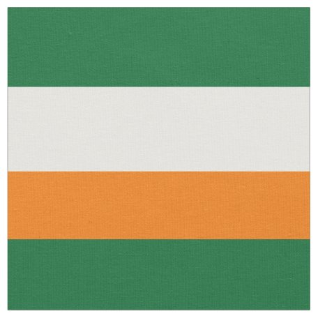 Flag of Ireland Fabric | Zazzle