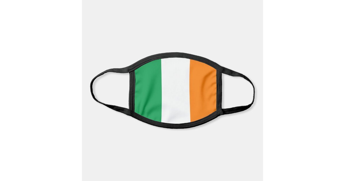 Ireland Flag Face Mask | Zazzle