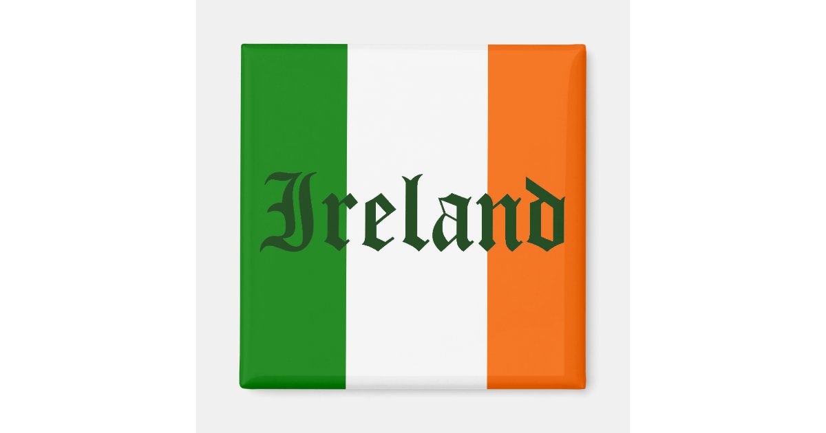Ireland Flag Magnet | Zazzle