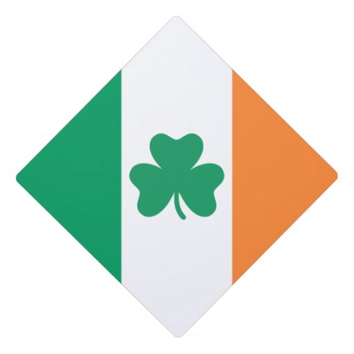 Ireland Graduation Cap Topper | Zazzle