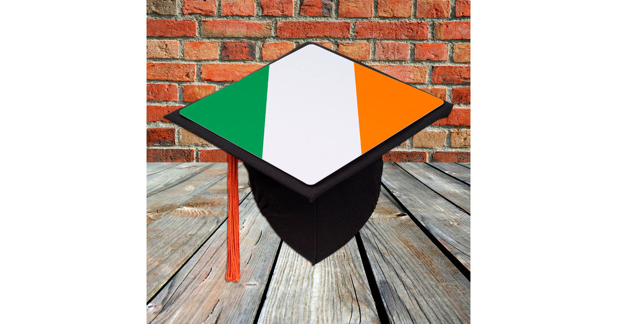 Ireland & Irish Flag - Students /University Graduation Cap Topper | Zazzle