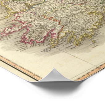 Ireland map poster | Zazzle