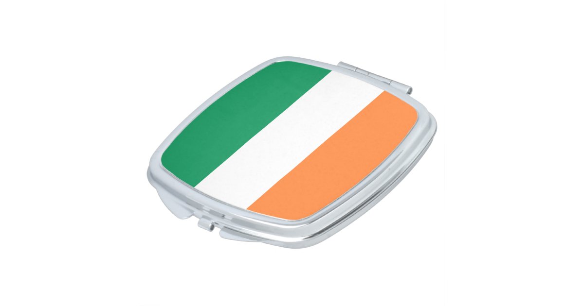 Ireland National Flag, Irish standard, Banner Compact Mirror | Zazzle