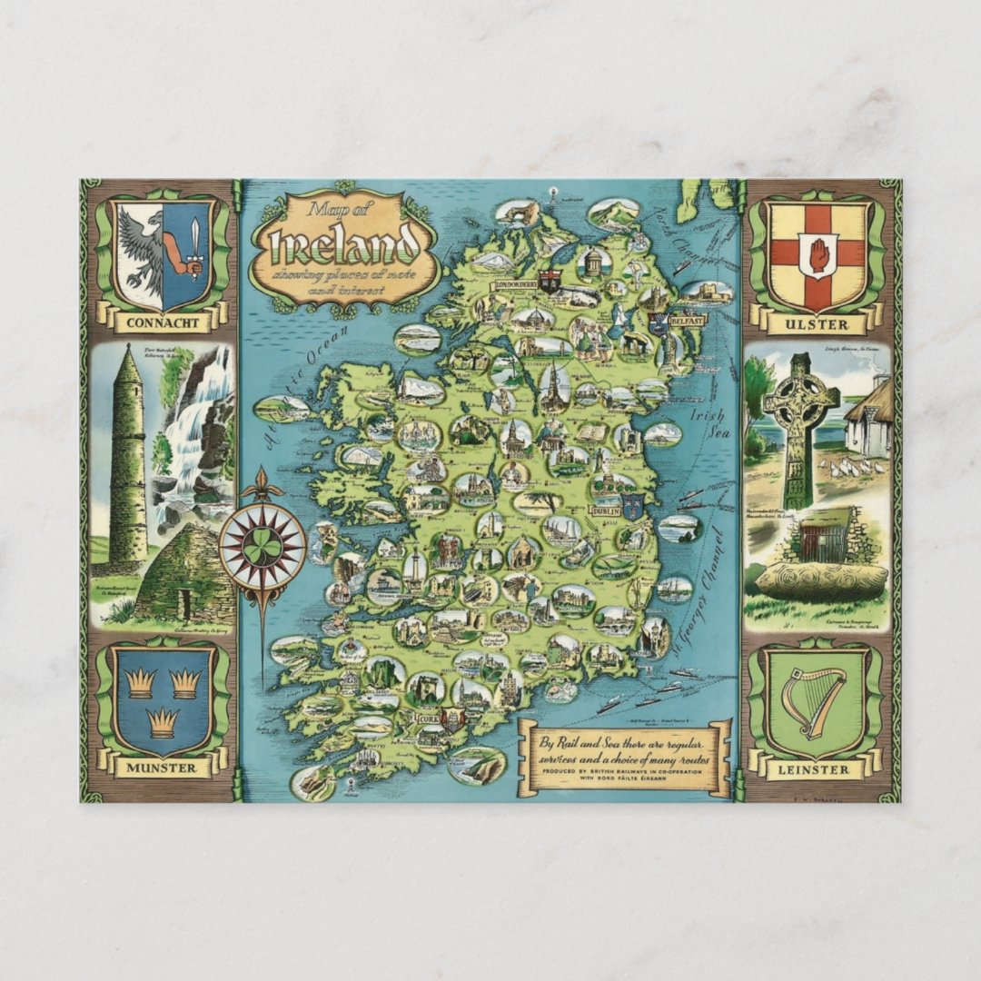 Ireland postcard | Zazzle