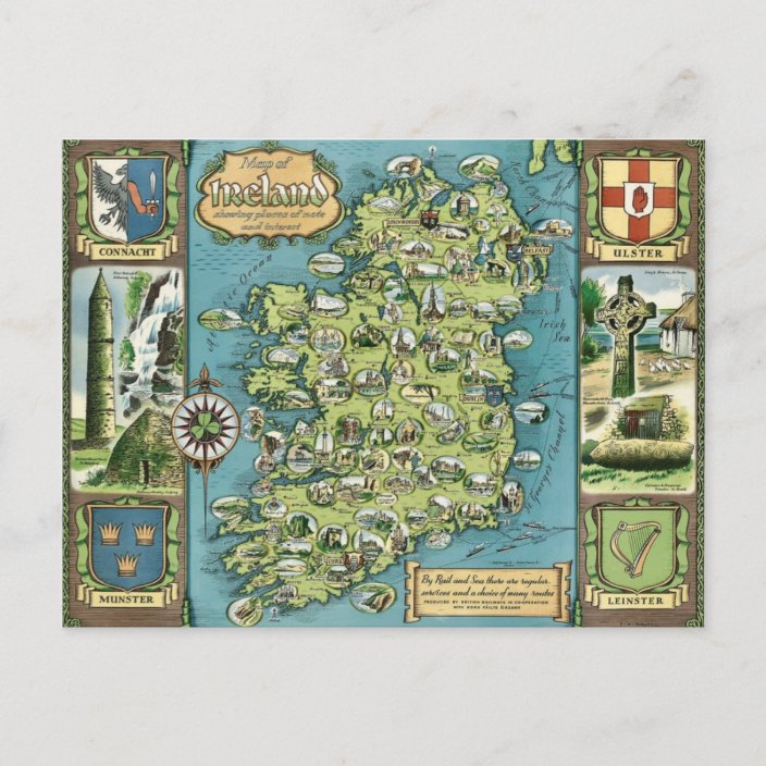 Ireland postcard | Zazzle.com