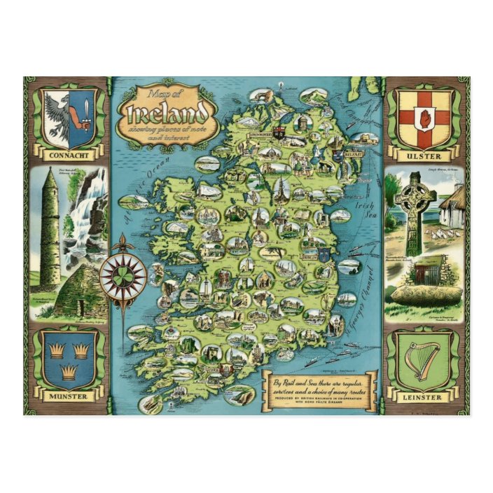 Ireland postcard | Zazzle.com